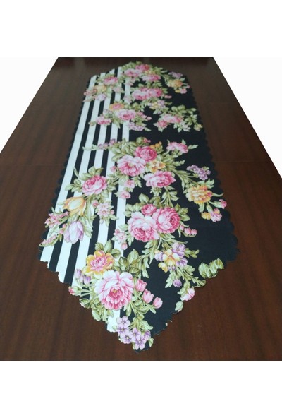 Kırlentdünyası Kırlent Dünyası 3D Dekoratif Runner