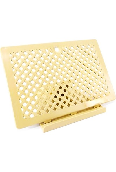 Zemzemm Masa Üstü Ayarlanabilir Plastik Rahle Kitap Okuma Standı Krem