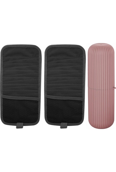 Kaktüskedi 714136 2 Adet CD Kartvizit Tutucu Organizer Box Seti