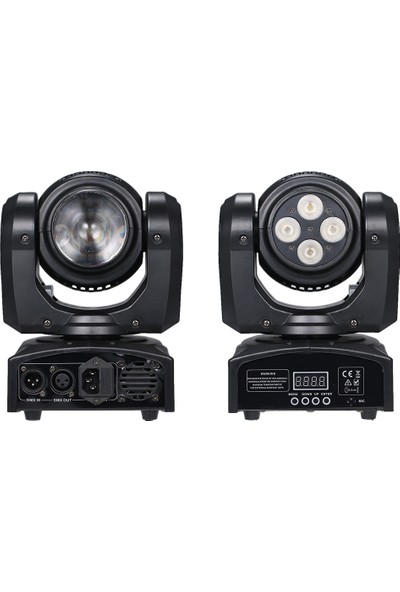 Lixada 5led 50W Işın Yıkama Çift Taraflı Rgbw 15/21 Lixada 5led 50W Işın Yıkama Çift Taraflı Rgbw 15/21