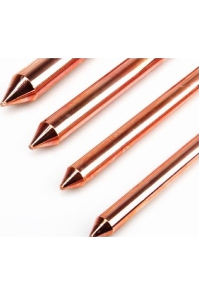 Kaim Saf Bakır Topraklama Çubuğu Q16'LIK 1 Mt.