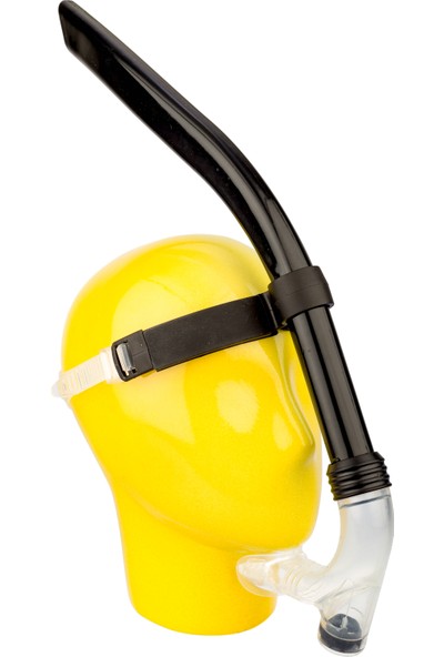 Dry Valfli Önden Şnorkel Deniz Havuz Yüzücü Şnorkeli Büyük