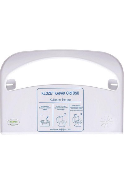 Rulopak Klozet Kapak Örtüsü Dispenseri Plastik