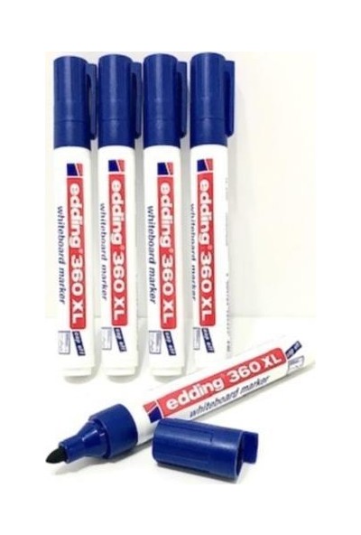 Edding 360 Xl Beyaz Tahta Kalemi 5'li