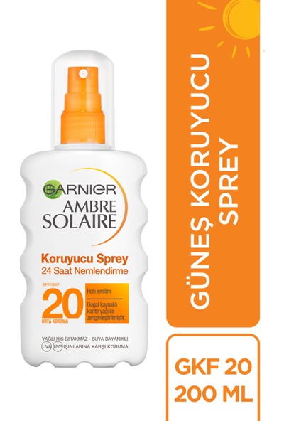 Garnier Ambre Solaire Koruyucu Sprey GKF20 200ML