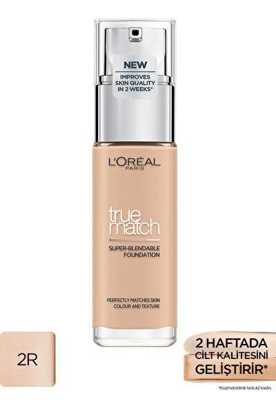 L'Oréal Paris True Match Bakım Yapan Fondöten 2R ROSE VANILLA
