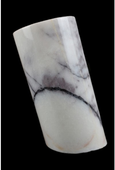 Evalorn Beyaz Leylak %100 Mermer Şaraplık