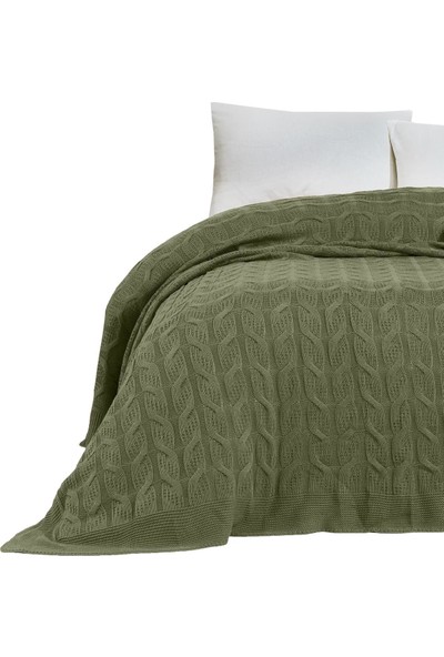 Nazik Home Samira Çift Kişilik Triko Battaniye