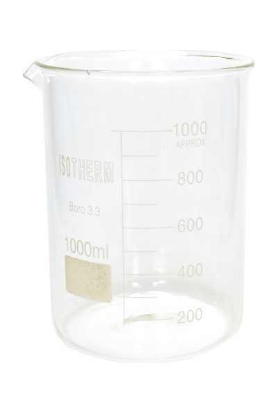 Lepus Kimya Isotherm Beher Cam Kısa Form 1000 ml Lepus Kimya Isotherm Beher Cam Kısa Form 1000 ml