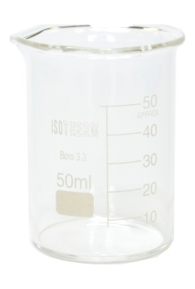 Lepus Kimya Isotherm Beher Cam Kısa Form 50 ml Lepus Kimya Isotherm Beher Cam Kısa Form 50 ml