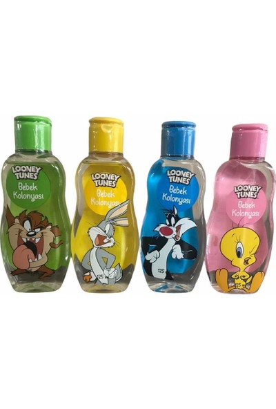 Rebul Looney Tunes Karışık Bebek Kolonyası 4 Adet