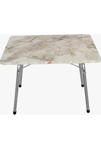 Ibay Katlanır Beyaz Granit Mermer Görünümlü 45X60 Sehpa Ibay Katlanır Beyaz Granit Mermer Görünümlü 45X60 Sehpa