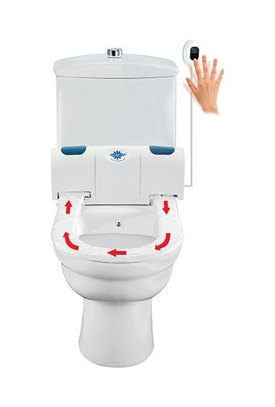 Rulopak Sensörlü Hijyenik Klozet Kapağı R-1314 Rulopak Sensörlü Hijyenik Klozet Kapağı R-1314