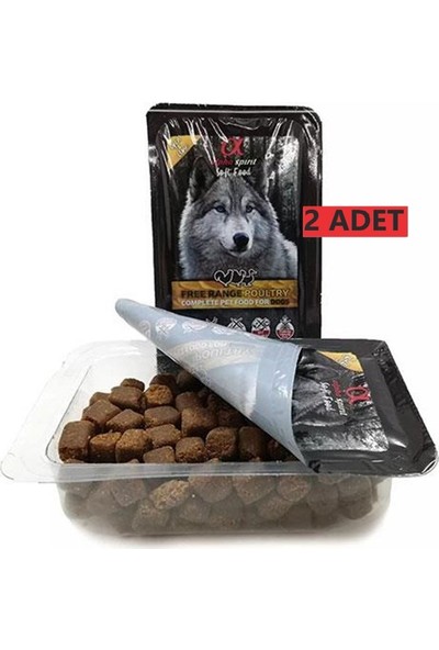 Alpha Spirit Free Range Kümes Hayvanlı Tahılsız Yetişkin Köpek Maması Kutu 200 gr x 2 Adet Alpha Spirit Free Range Kümes Hayvanlı Tahılsız Yetişkin Köpek Maması Kutu 200 gr x 2 Adet