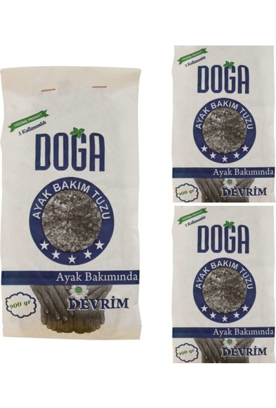 Doğa Ayak Bakım Tuzu - 3 Adet