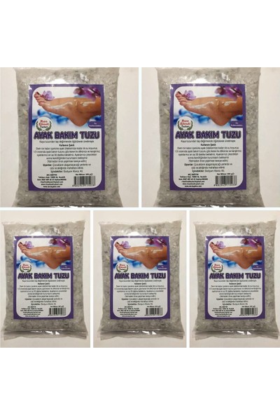 Rıza Efendi Tuzları - Ayak Bakım Tuzu - 5 Adet