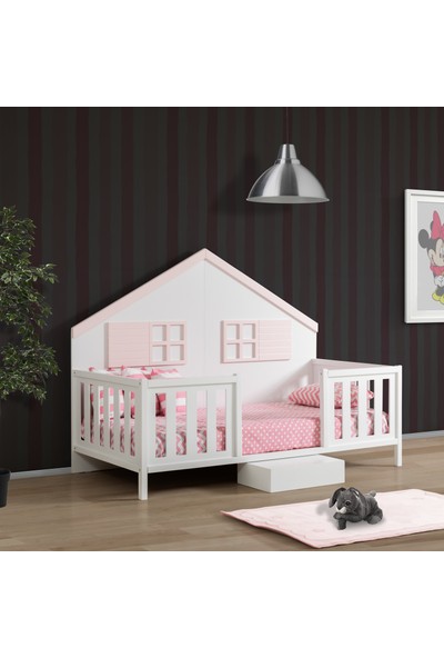 Setay Montessori Karyola, Fethiye Montessori Yatak - Pembe