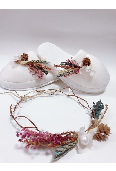 Alaz Tasarım Hobi Kuru Çiçekli Lohusa Set Alaz Tasarım Hobi Kuru Çiçekli Lohusa Set