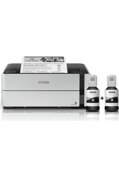 Epson Ecotank M1170 Wi-Fi Mono Tanklı Mürekkep Püskürtmeli Yazıcı Epson Ecotank M1170 Wi-Fi Mono Tanklı Mürekkep Püskürtmeli Yazıcı