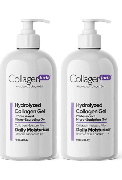 Collagen Forte Yüz ve Vücut Jeli 250 ml 2'li Paket