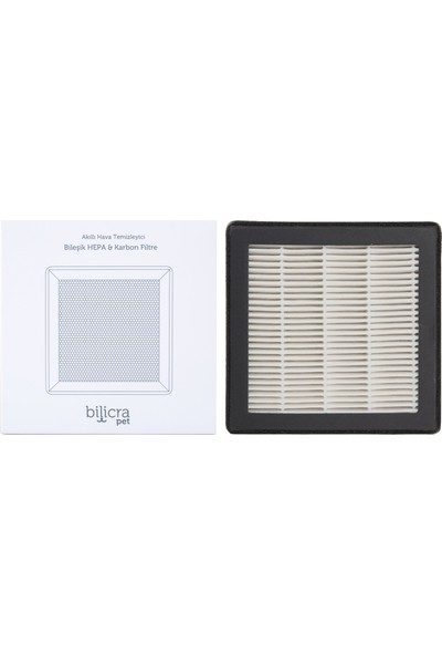 Bilicra Pure Akıllı Hava Temizleme Cihazı Bileşik Hepa ve Karbon Filtre