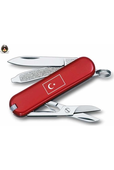 Victorinox 0.6223.01TR Classic Türk Bayraklı Çakı Victorinox 0.6223.01TR Classic Türk Bayraklı Çakı