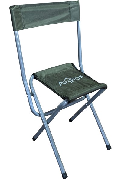 Argeus Katlanabilir Arkalıklı Tabure Haki