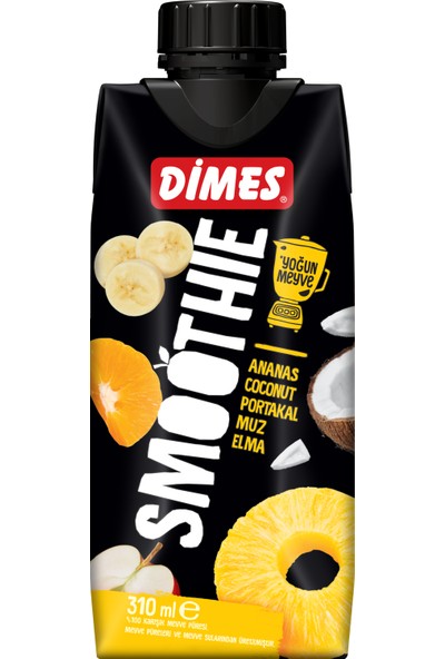 Dimes Smoothie Sarı 310 ml Dimes Smoothie Sarı 310 ml