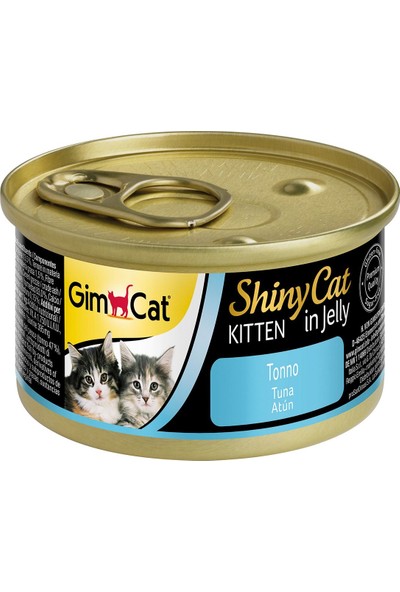Gimcat Shinycat Ton Balıklı Yavru Kedi Konserve Yaş Mama 70 gr Gimcat Shinycat Ton Balıklı Yavru Kedi Konserve Yaş Mama 70 gr