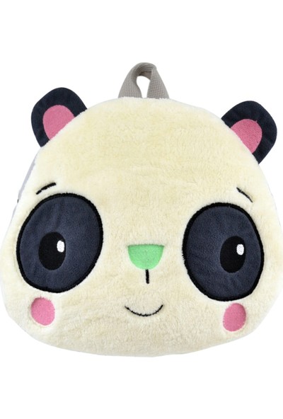 Fisher Price Bej Panda Peluş Çanta