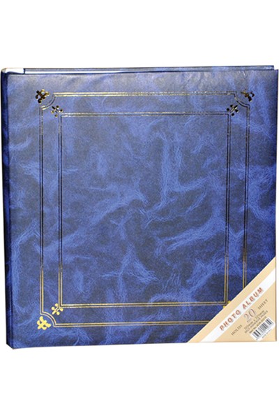 Nrcn 20 Yaprak [40 SAYFA]-31X32 cm Yapışkanlı Ciltbezli Fotoğraf Albümü