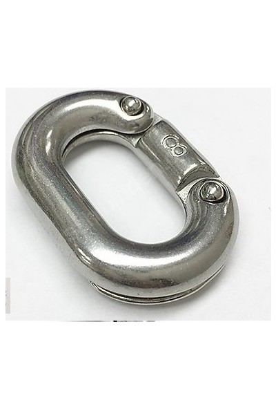 Sealux Zincir Ek Baklası, Paslanmaz Çelik. 5mm