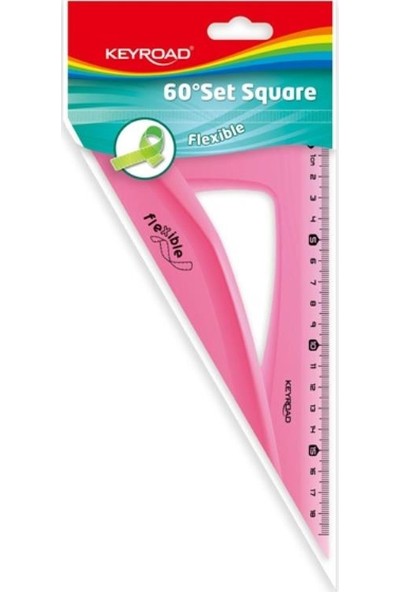 Esnek 60 Derece Cetvel 10 x 20 cm Esnek 60 Derece Cetvel 10 x 20 cm