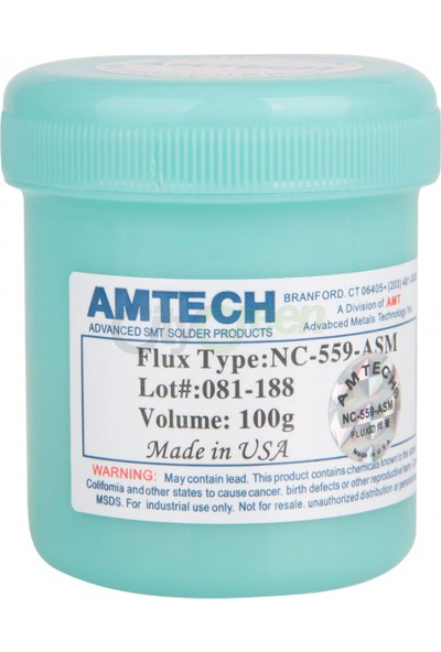 Amtech NC-559-ASM Beyaz Renk Krem Flux 100 gr