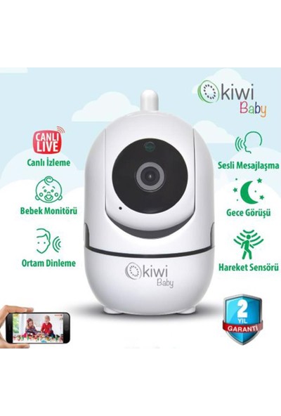 Kiwi Baby Ip Camera Kbaby 99 Bebek Kamerası