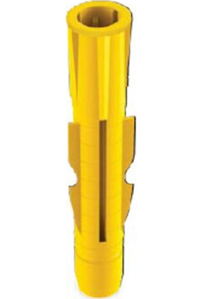 Market Sanayi Marketsanayi 10 mm Plastik Sarı Roket Dübel 20 Adet