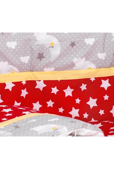 Sluupy Yıldız Ay Figürlü Bebek Uyku Seti 80X130 (12 Parça) Sluupy Yıldız Ay Figürlü Bebek Uyku Seti 80X130 (12 Parça)