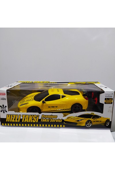 Toysan 1:12 Taxi Car Araba Toy 25