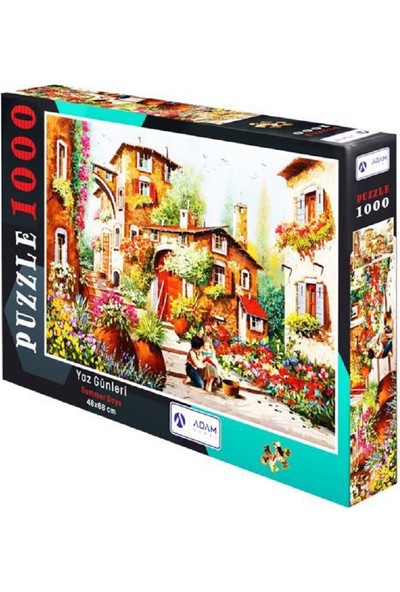 Adam Games Yaz Günleri 1000 Parça Puzzle Adam Games Yaz Günleri 1000 Parça Puzzle