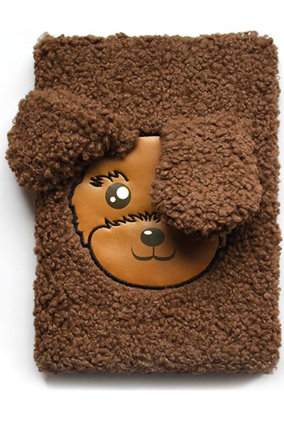 Kagito Köpek Peluş Çizgili Defter A5