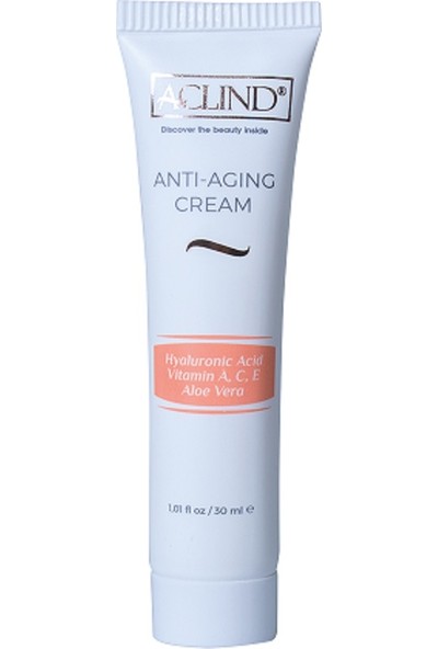 Aclind® Anti-Aging Cream 30 ml Yaşlanma Karşıtı Aclind® Anti-Aging Cream 30 ml Yaşlanma Karşıtı