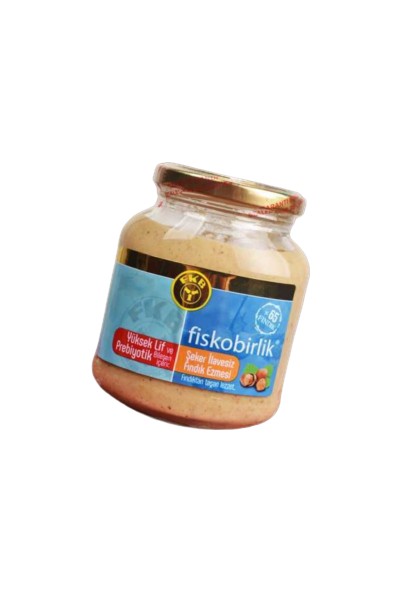 Fiskobirlik Şeker Ilavesiz Fındık Ezmesi 300 gr Fiskobirlik Şeker Ilavesiz Fındık Ezmesi 300 gr