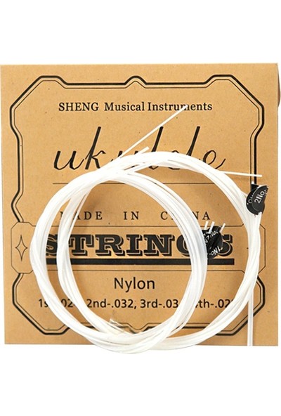Sheng Paisen Soprano Ukulele Takım Tel 65CM