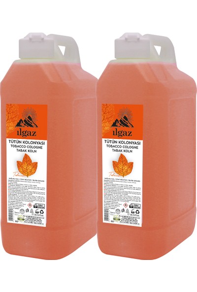 Ilgaz Ilgaz Tütün Kolonyası Bidon Kolonya 2 x 1000 ml 60 Derece Tütün Kolonyası Ilgaz Ilgaz Tütün Kolonyası Bidon Kolonya 2 x 1000 ml 60 Derece Tütün Kolonyası