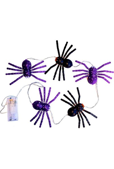 Tmall Home Design Halloween Örümcekli LED Işık - 700647 Tmall Home Design Halloween Örümcekli LED Işık - 700647