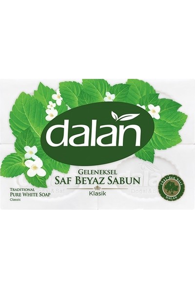 Dalan Saf Beyaz Sabun 250 gr x 4 Dalan Saf Beyaz Sabun 250 gr x 4