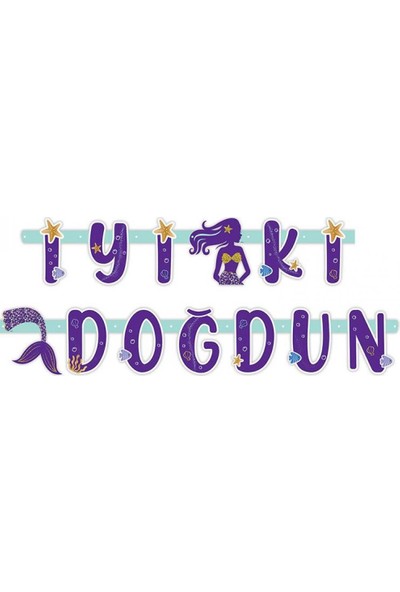 Balonevi Pırıltılı Denız Kızı Iyıkı Dogdun Set