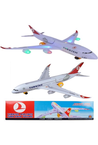Roseroi Airlines Airbus Sesli Işıklı Pilli Oyuncak Uçak Roseroi Airlines Airbus Sesli Işıklı Pilli Oyuncak Uçak