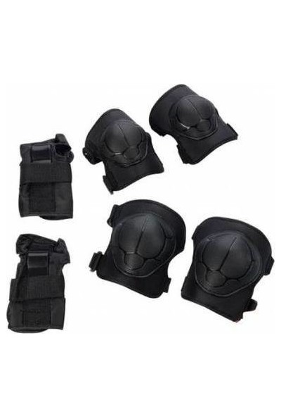 Green Paten Koruyucu Set Dizlik Dirseklik Set Bisiklet Scooter Koruyucu Set Kaykay Koruyucu Set