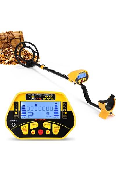 Buyfun MD930 LCD Ekran El Metal Dedektörü Kolay Kurulum Yüksek (Yurt Dışından) Buyfun MD930 LCD Ekran El Metal Dedektörü Kolay Kurulum Yüksek (Yurt Dışından)